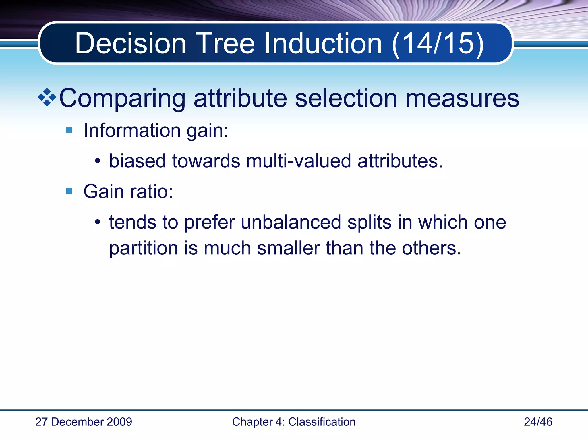 Chapter 4 Classification | PPTX