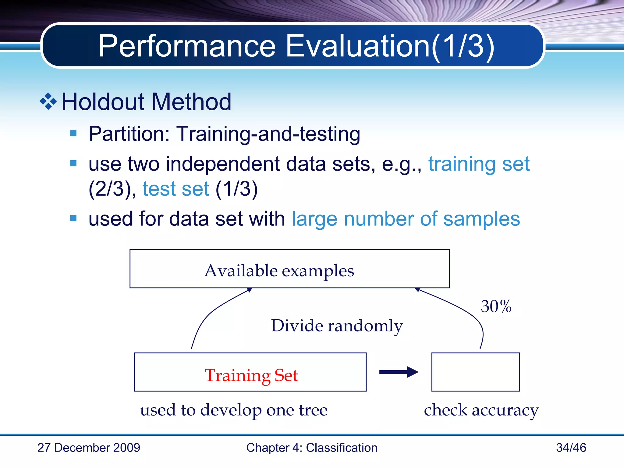 Chapter 4 Classification | PPTX