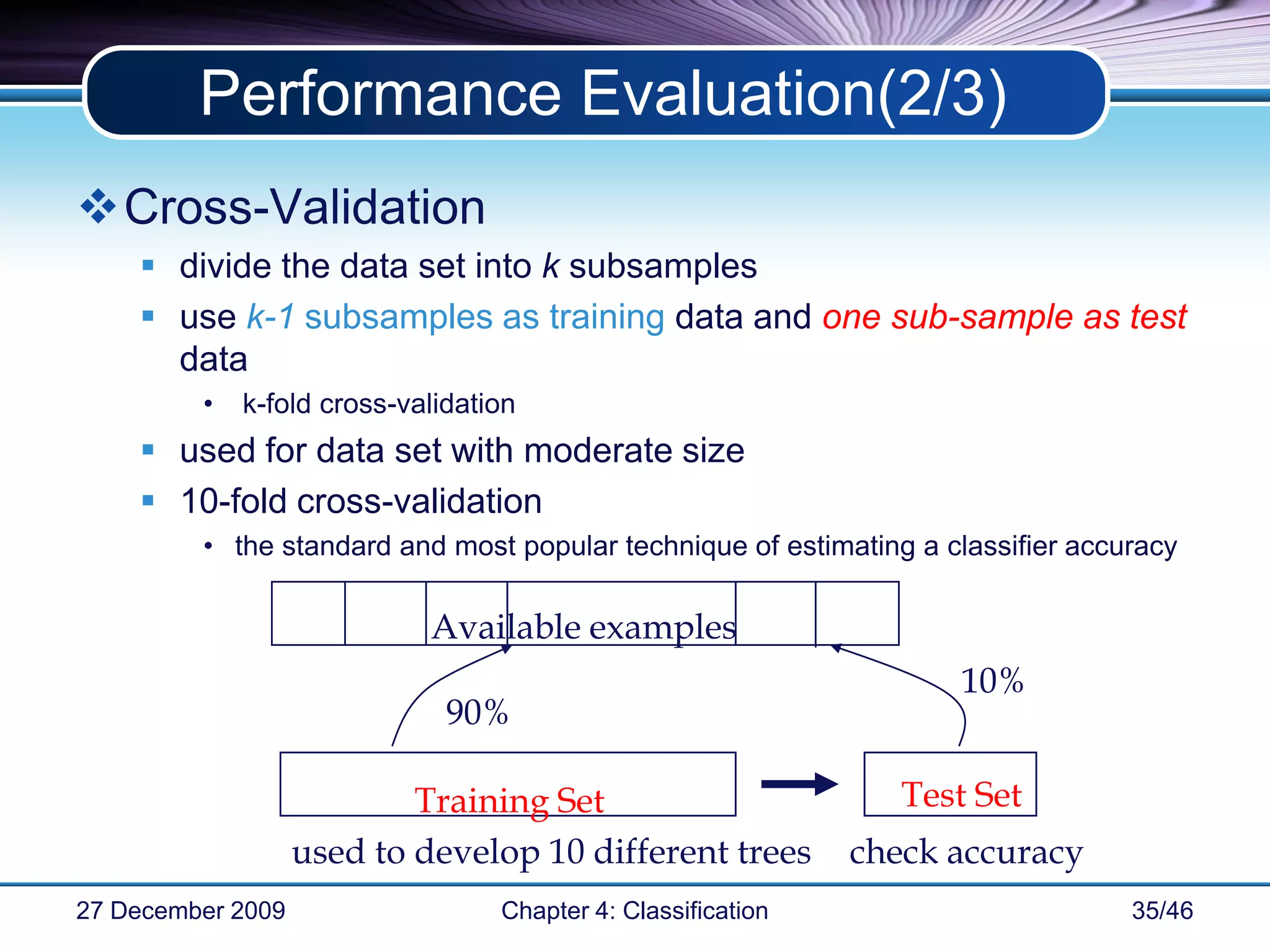 Chapter 4 Classification | PPTX