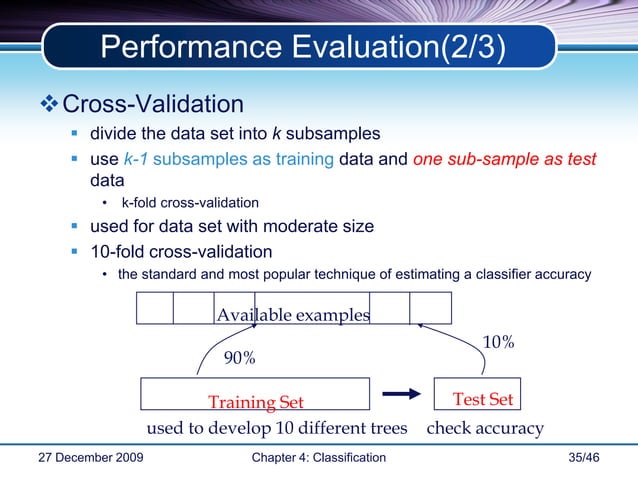 Chapter 4 Classification | PPTX
