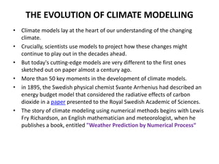 Chapter 4 Climate change model.pptx | Physics | Science