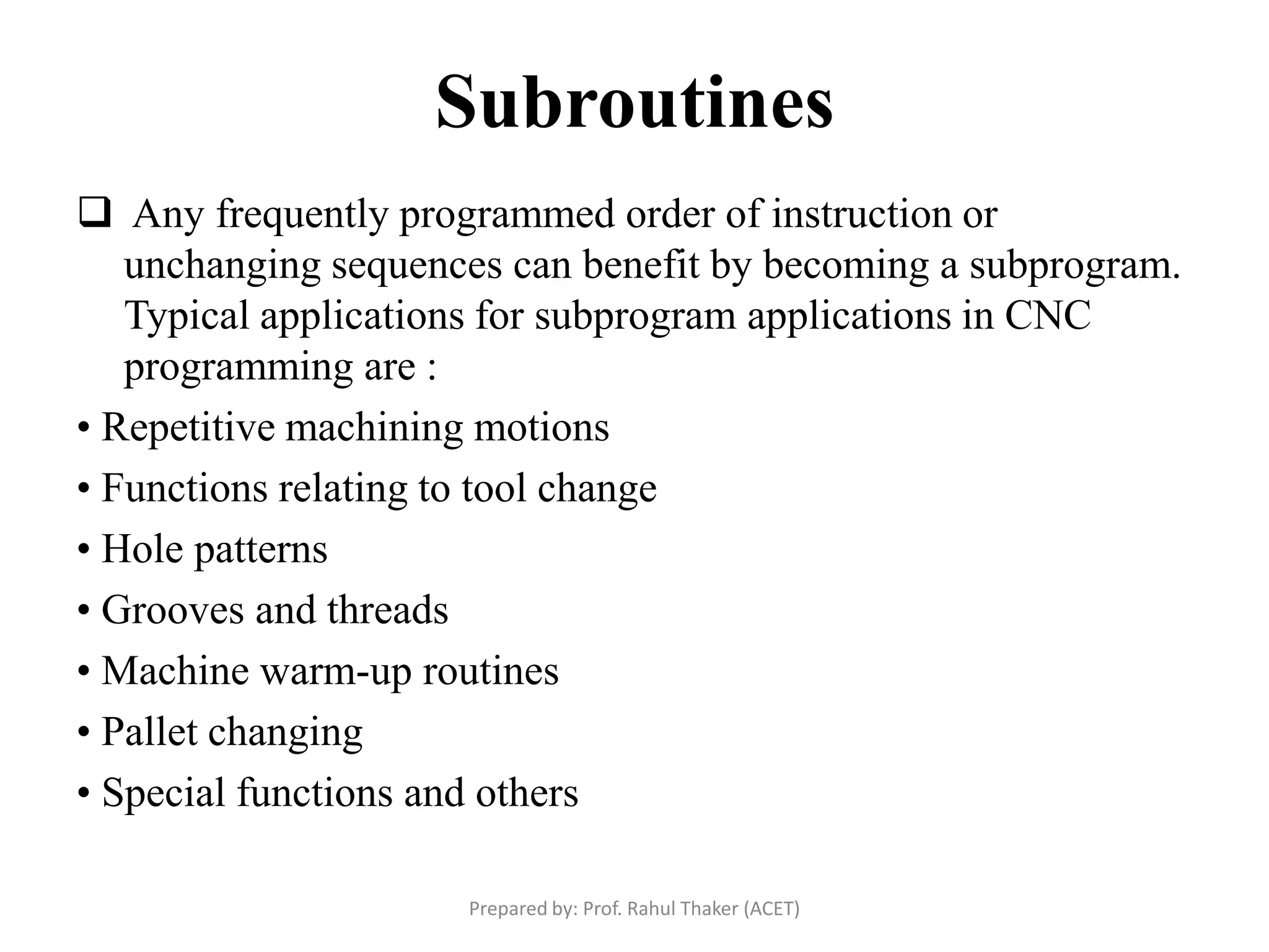 Chapter 4 Cnc Part Programming Pdf Programming Languages Computing