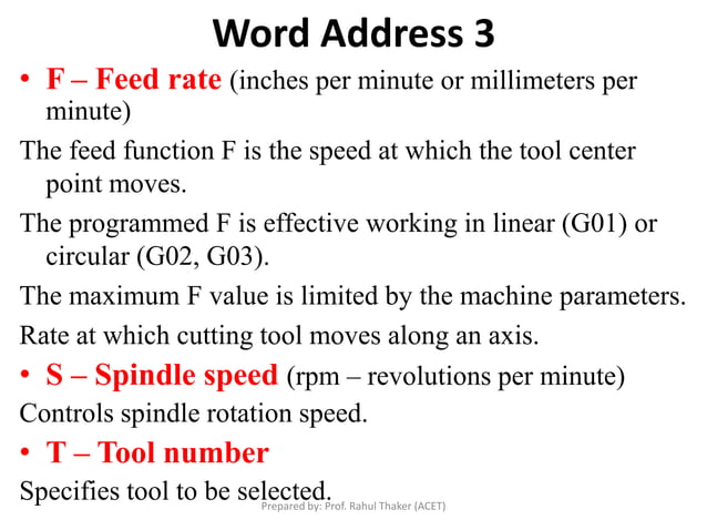 Chapter 4 cnc part programming | PDF | Programming Languages | Computing