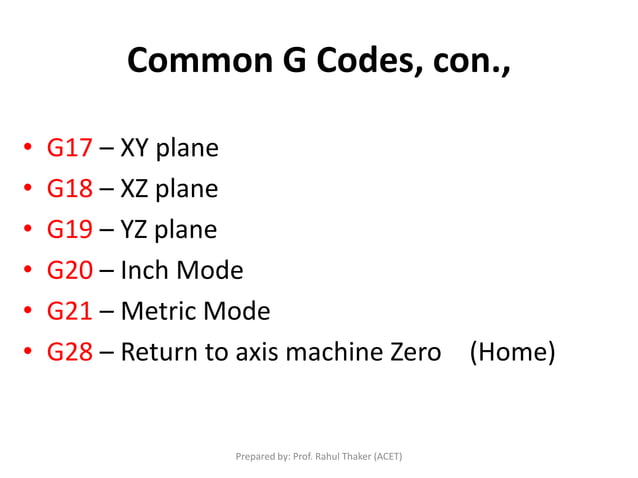 Chapter 4 cnc part programming | PDF | Programming Languages | Computing