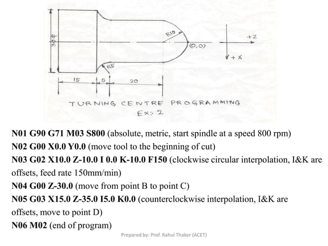 Chapter 4 cnc part programming | PDF | Programming Languages | Computing