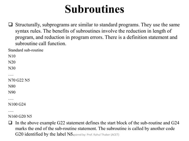 Chapter 4 cnc part programming | PDF | Programming Languages | Computing