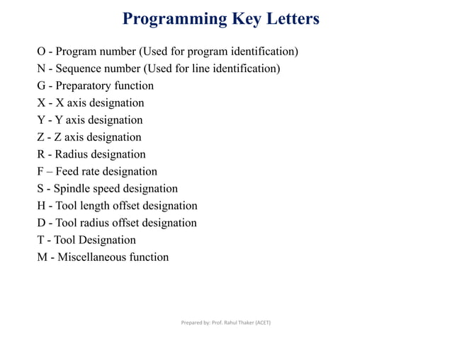 Chapter 4 cnc part programming | PDF | Programming Languages | Computing