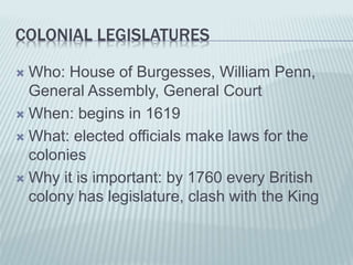 Chapter 4 colonial government | PPTX