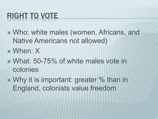 Chapter 4 colonial government | PPTX