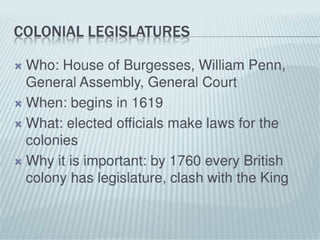 Chapter 4 colonial government | PDF