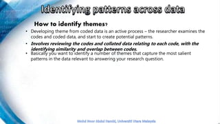 Chapter 4 common features of qualitative data analysis | PPSX