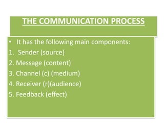 Chapter 4 communication | PPTX