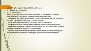 Chapter 4 computer enabled project topic.pptx To familiarise Computer applications | PPT