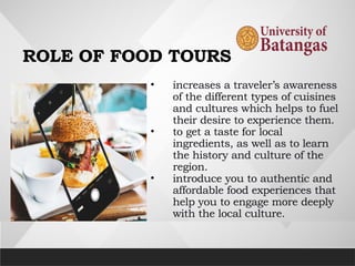 Chapter 4 Culinary and food tourism locally.pptx