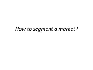 CSCM Chapter 4 customer and market segmentation cscm | PPT