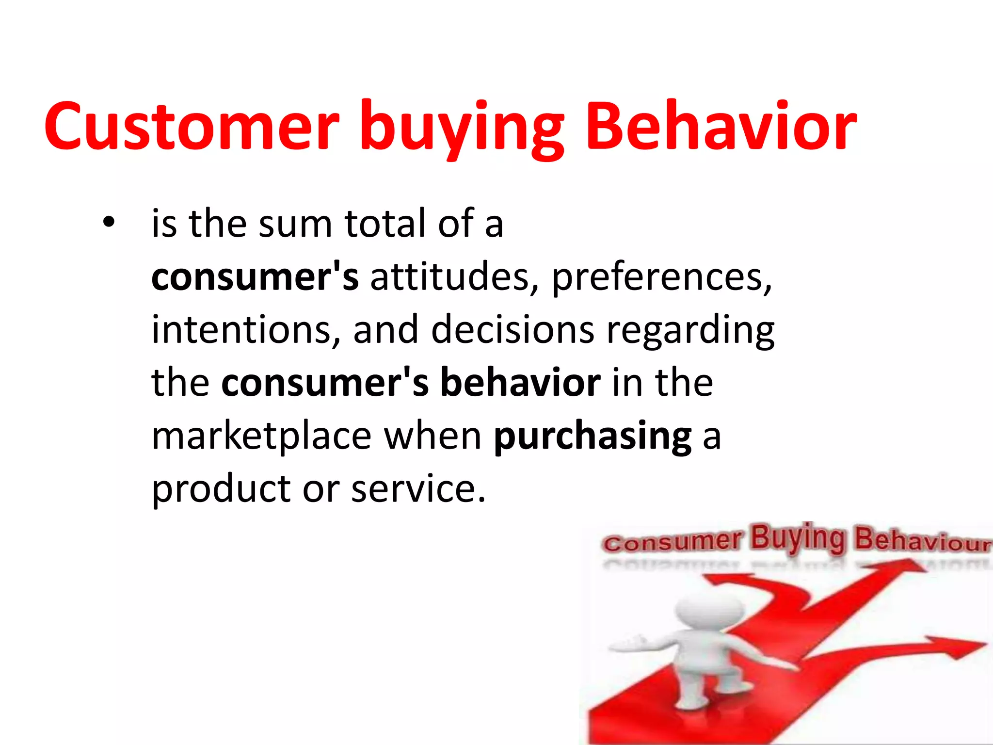 Chapter 4 customer buying behavior (original) | PPTX