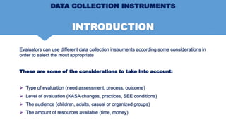 Chapter IV. DATA COLLECTION INSTRUMENTS | PPTX