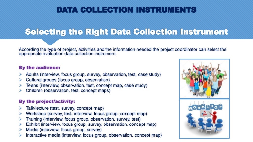 Chapter IV. DATA COLLECTION INSTRUMENTS