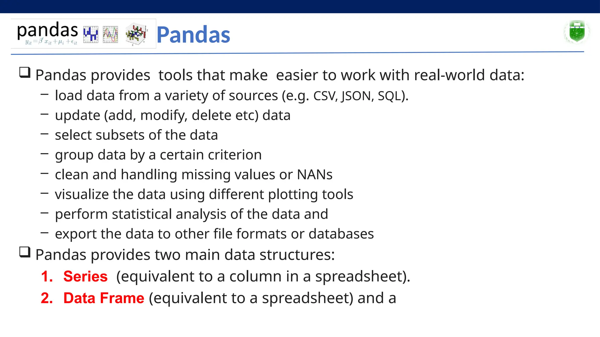 Chapter 4 Data Wrangling and Manipulations with Pandas (1).pptx