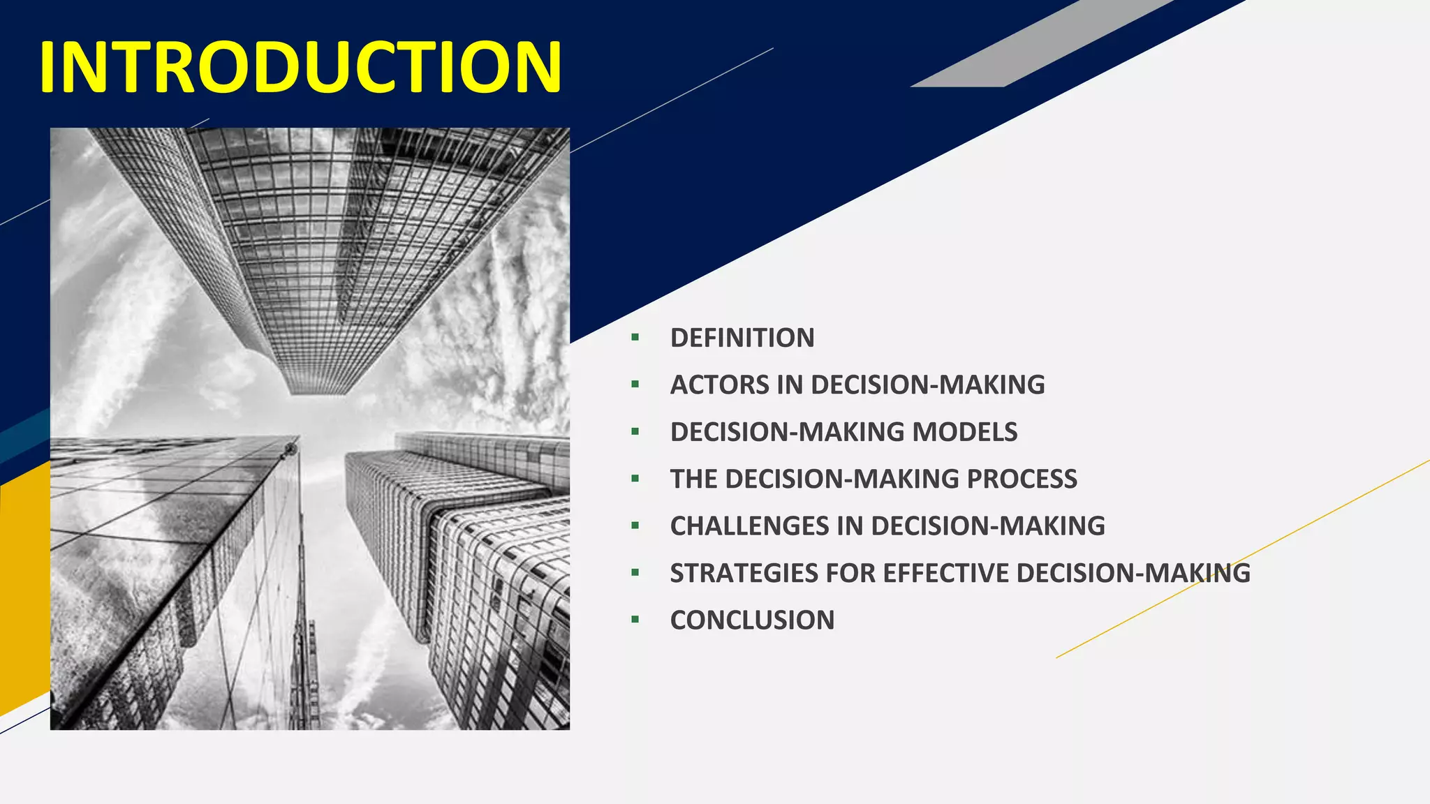 Chapter 4 decision making | PPT