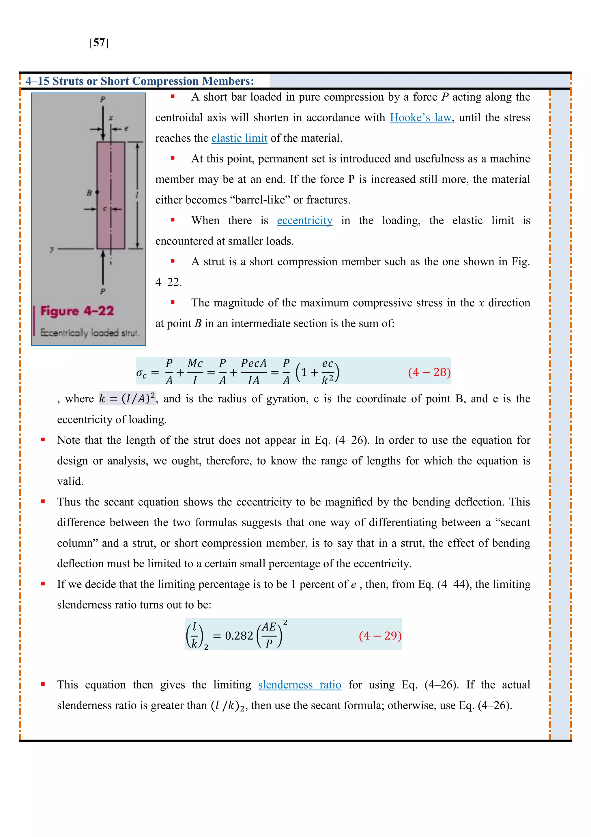 Chapter 4 deﬂection and stiffness final | DOCX