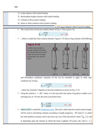 Chapter 4 deﬂection and stiffness final | DOCX