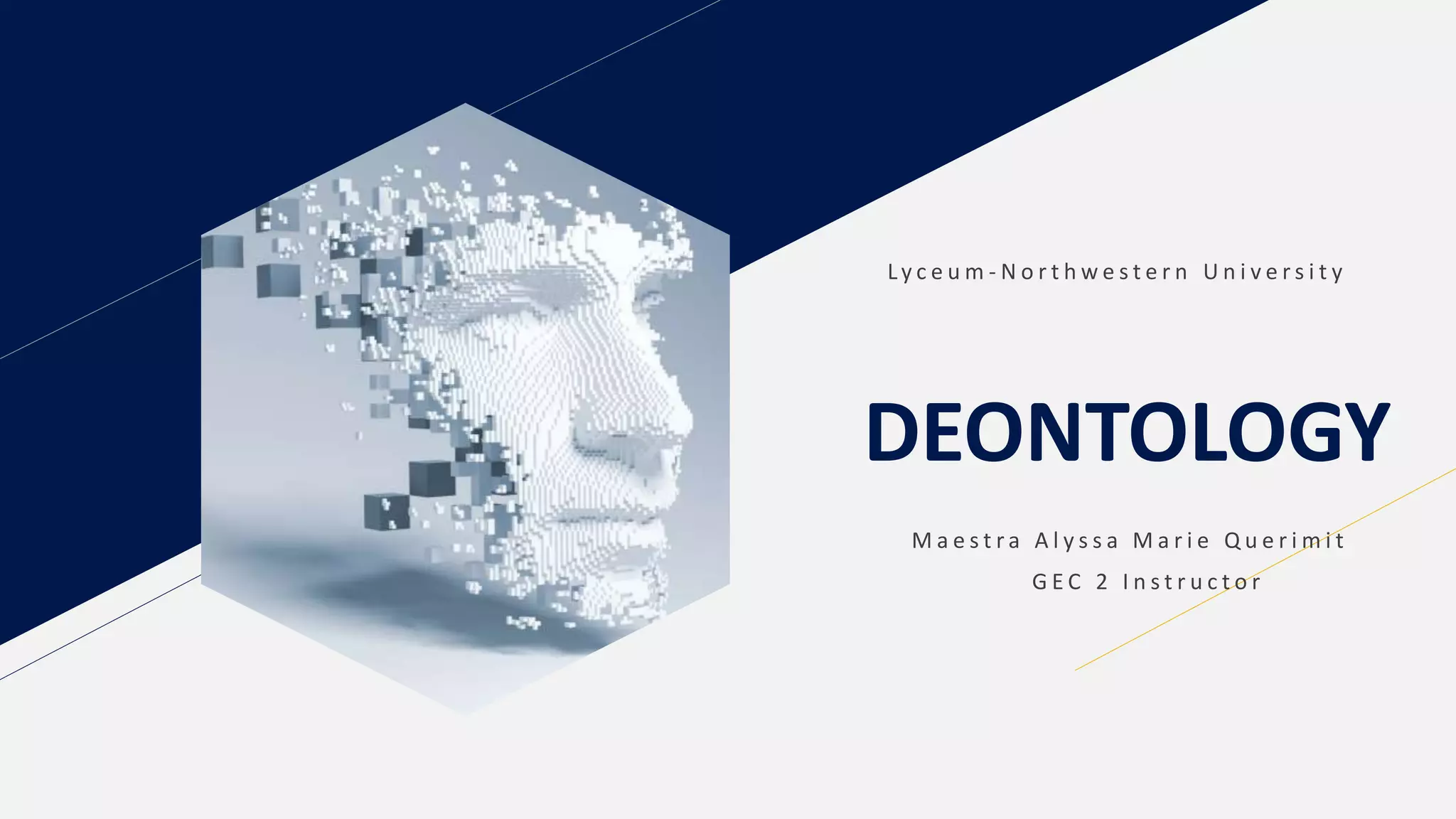 CHAPTER 4 DEONTOLOGY (Duty and Agency AND Autonomy and Universalizalibility).pptx