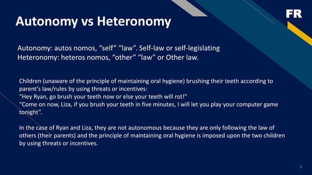 CHAPTER 4 DEONTOLOGY (Duty and Agency AND Autonomy and Universalizalibility).pptx
