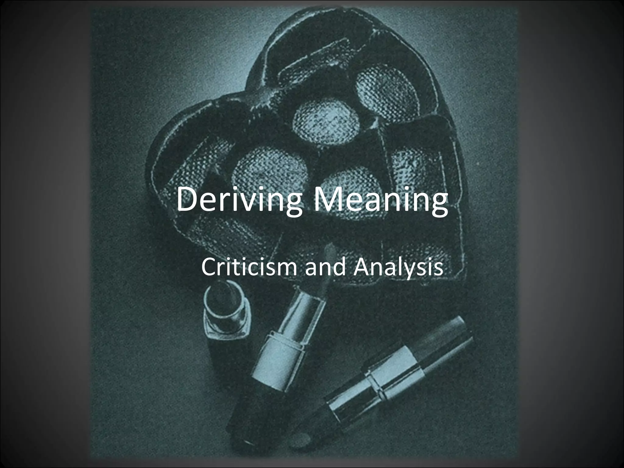 Chapter4 deriving meaning inet | PPT