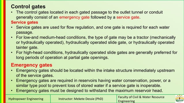 Chapter 4 design of hydropower plants.pdf | Civil Engineering Industry ...