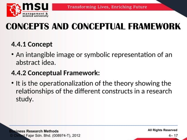 Chapter 4 Developing Theoretical Frameworkppt