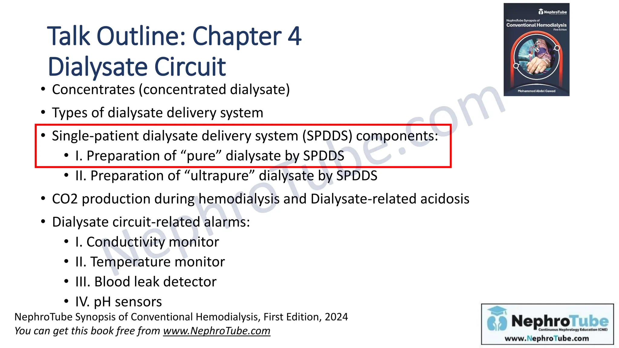Hemodialysis: Chapter 4, Dialysate Circuit - Dr.Gawad | PDF