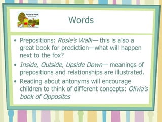 Chapter 4 Early Childhood Books Spring09 | PPT