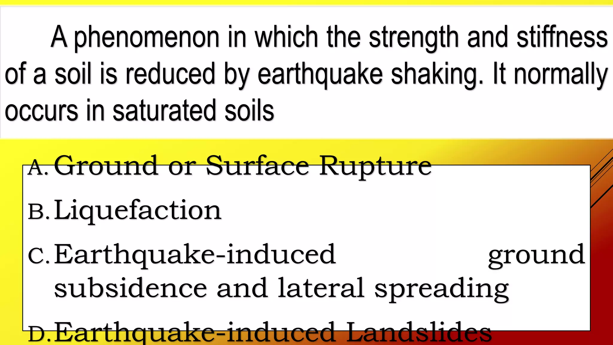 Chapter 4 (earthquake hazards) | PPTX