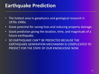 Chapter 4 Eearthquake & human activities | PDF