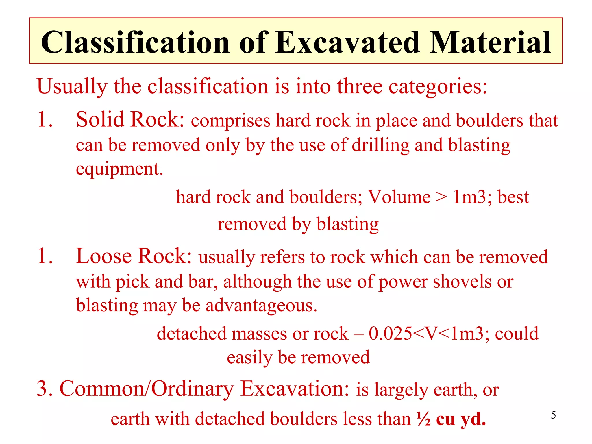Chapter 4 earth work and quantities new | PPT