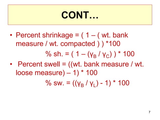 Chapter 4 earth work and quantities new | PPT | Geology | Science