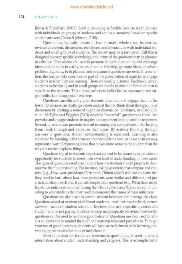 Chapter 4 embedded formative assessment | PPTX | Educational Assessment | Education