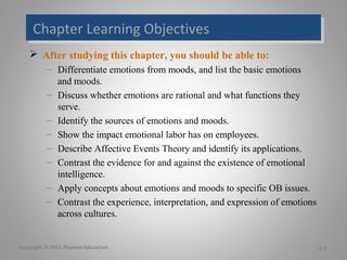 Chapter 4 emotions and moods | PPT