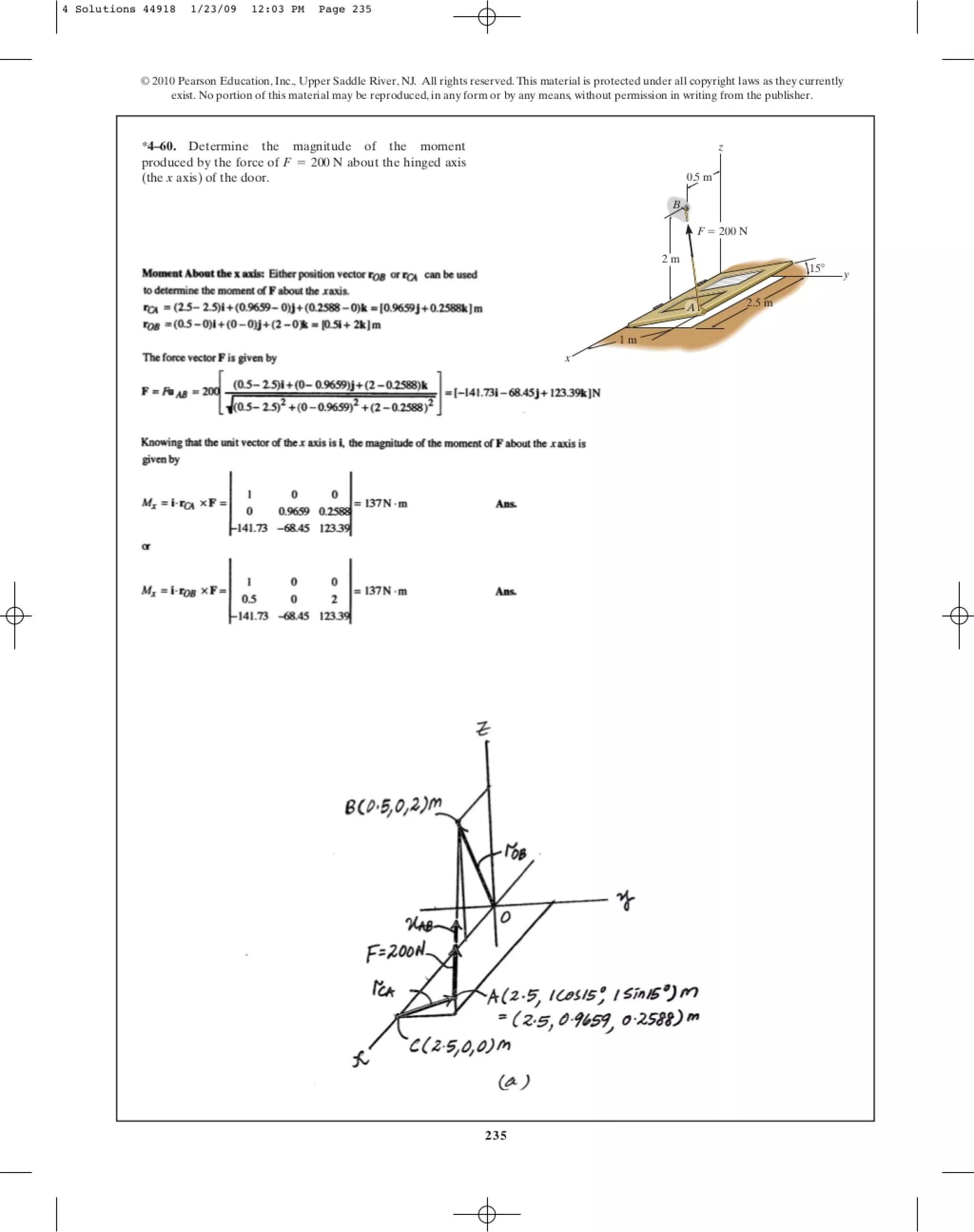 Chapter 4 engineering mechanics statics r c-hibbeler 12th edition ...