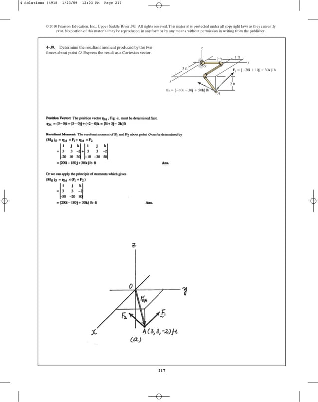 Chapter 4 engineering mechanics statics r c-hibbeler 12th edition ...