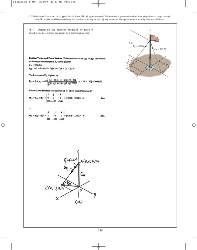 Chapter 4 engineering mechanics statics r c-hibbeler 12th edition ...
