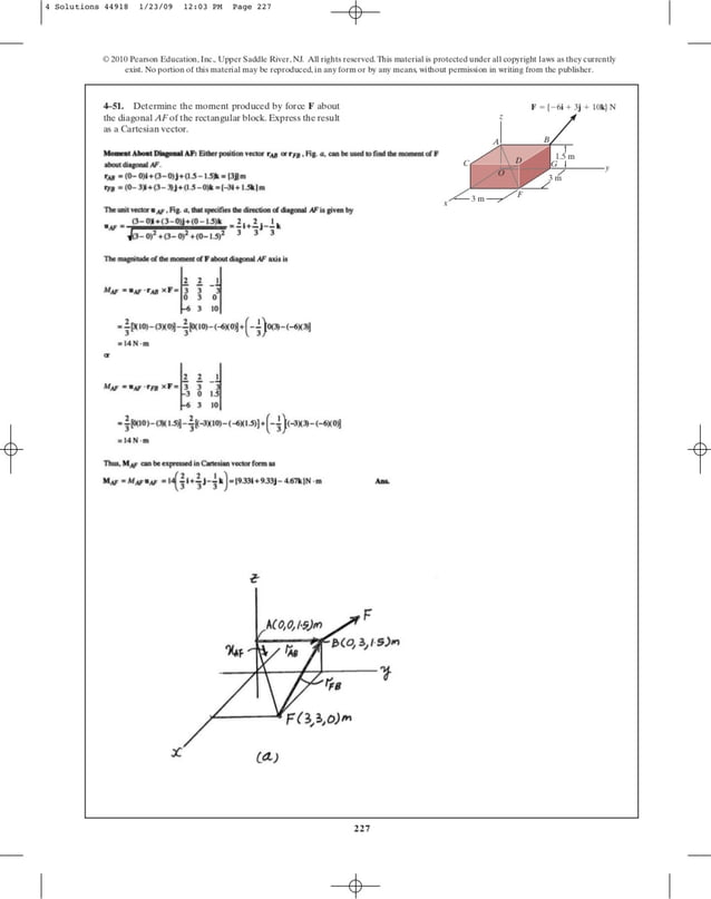Chapter 4 engineering mechanics statics r c-hibbeler 12th edition solution pdf | PDF