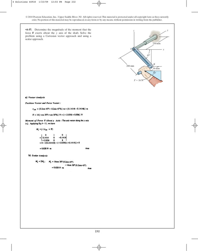 Chapter 4 engineering mechanics statics r c-hibbeler 12th edition ...