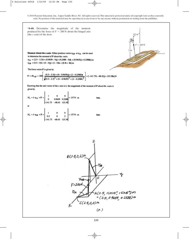 Chapter 4 engineering mechanics statics r c-hibbeler 12th edition ...