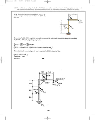 Chapter 4 engineering mechanics statics r c-hibbeler 12th edition ...