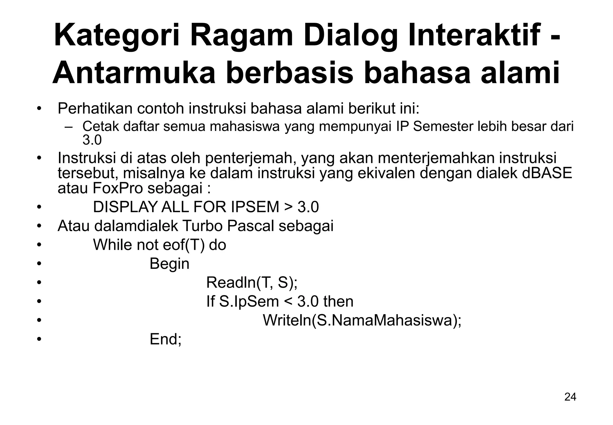 Interaksi manusia dan komputer (sejarah perkembangan komputer) | PPT