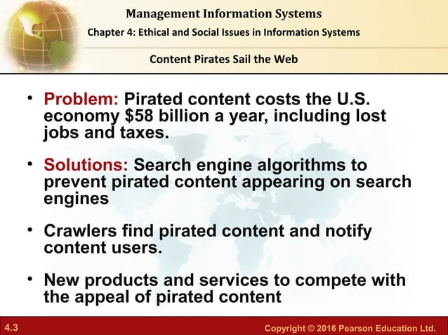 Chapter 4 ethical and social issues in information systems | PDF | Internet | Computing