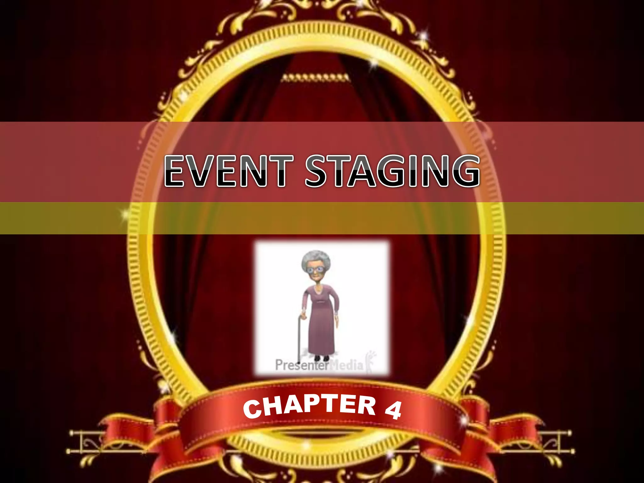 Chapter 4 Event Staging | PPTX | Food & Drink