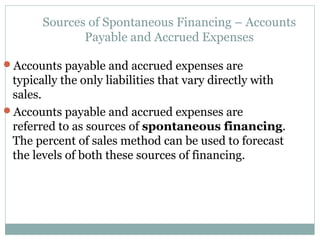 Chapter 4 financial forecasting and planning | PPT